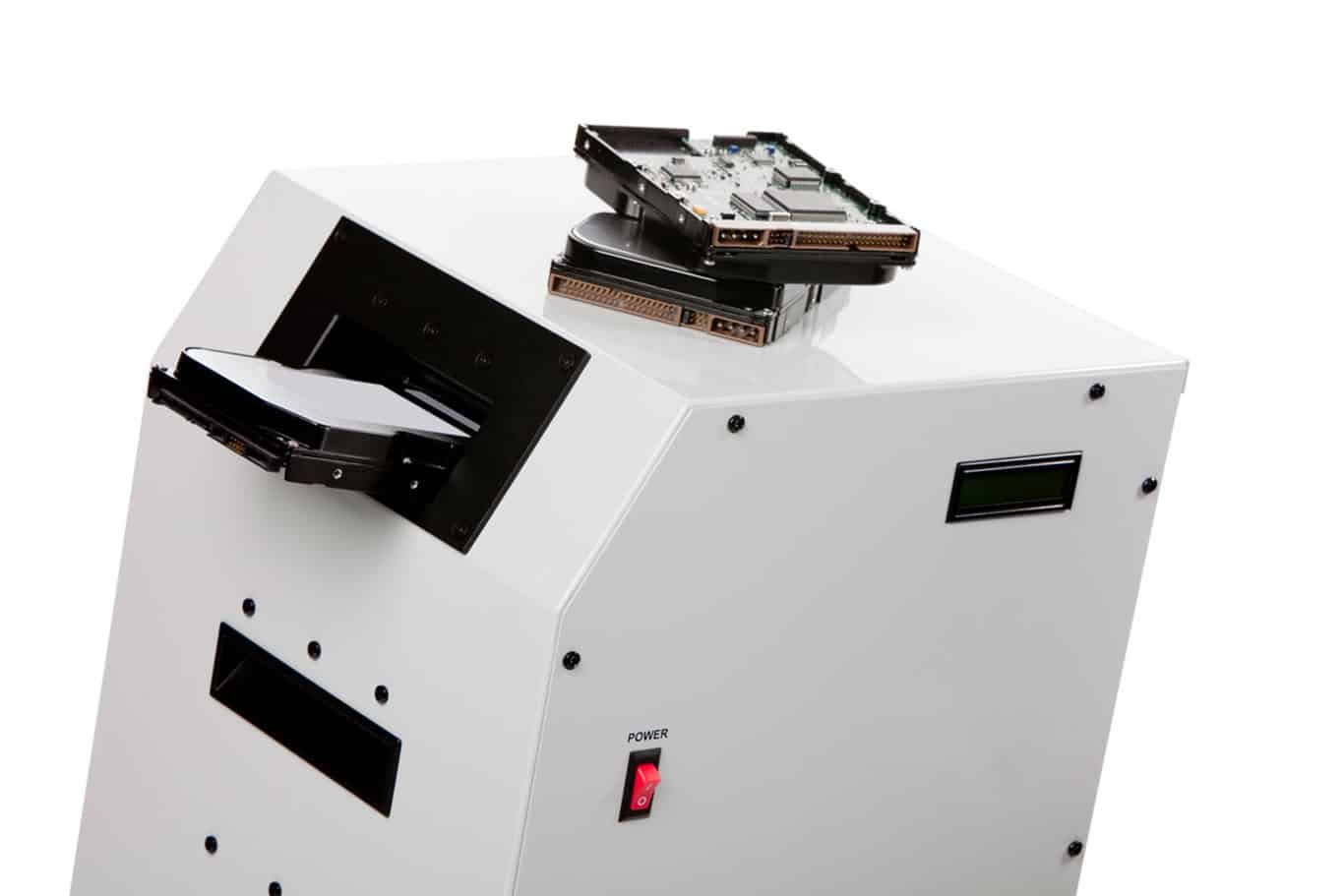 Trusted Hard Drive Crusher Machine for Secure Destruction